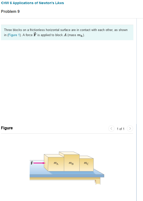 Solved Part K Determine the force that the block C exerts on | Chegg.com