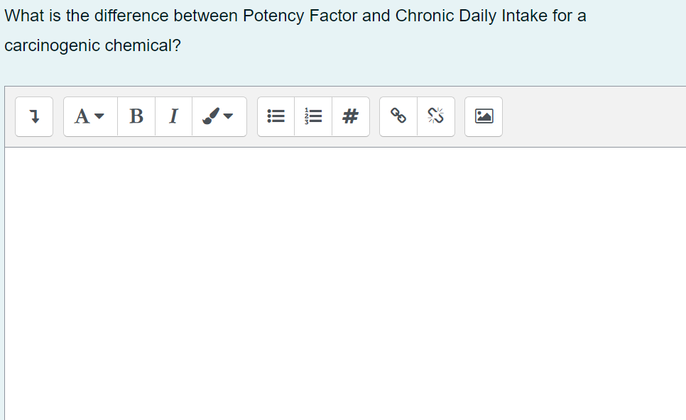 Solved What is the difference between Potency Factor and | Chegg.com