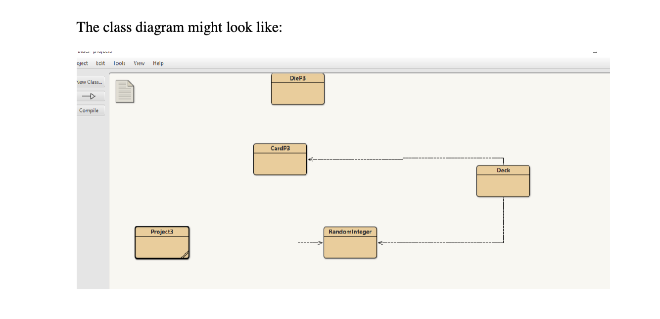 Solved Using your Card and Deck classes create a card game. | Chegg.com