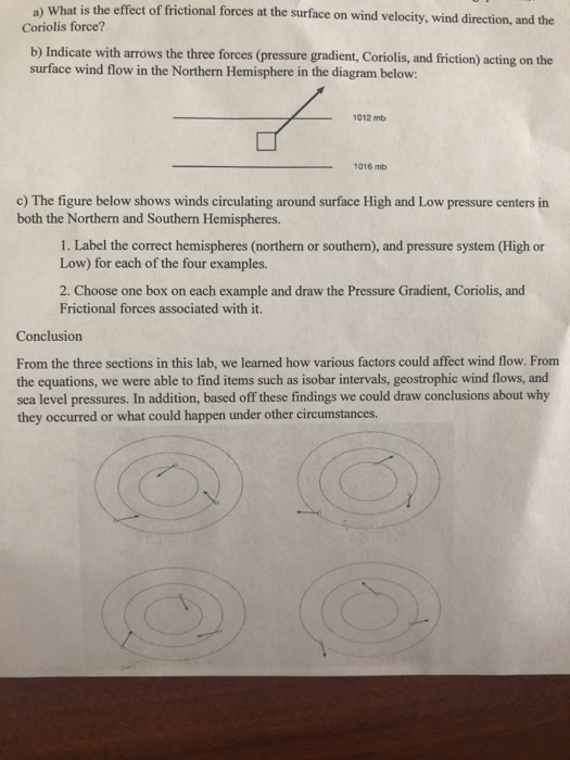Solved o) What is the effect of frictional forces at the | Chegg.com