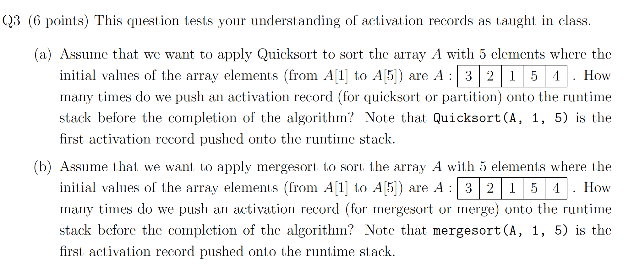 Solved 3 (6 points) This question tests your understanding | Chegg.com