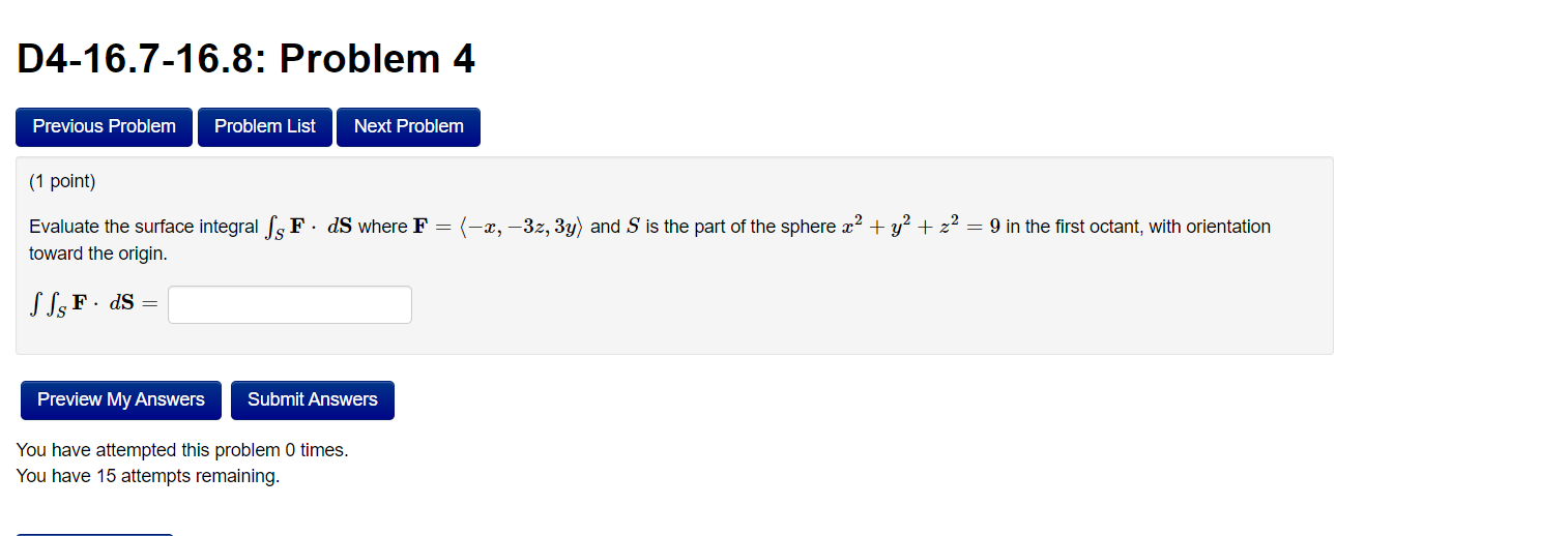 Solved D4-16.7-16.8: Problem 4 Previous Problem Problem List | Chegg.com