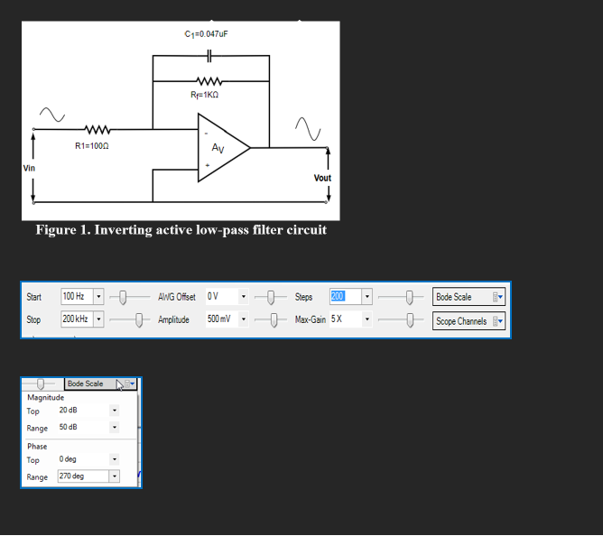Solved 1. ﻿Construct the circuit of Figure 1 ﻿and power the | Chegg.com