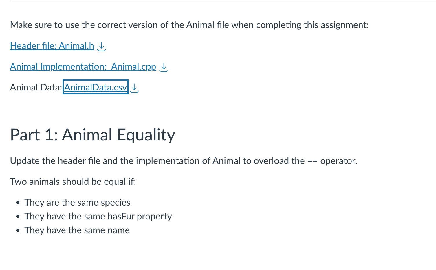 Solved C++ assignment on files and operators, I have | Chegg.com