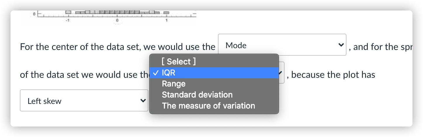 Solved Suppose a quantitative variable has the distribution | Chegg.com