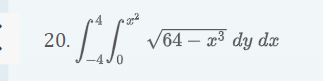 Solved Evaluating an Iterated Integral In Exercises 11, 12, | Chegg.com