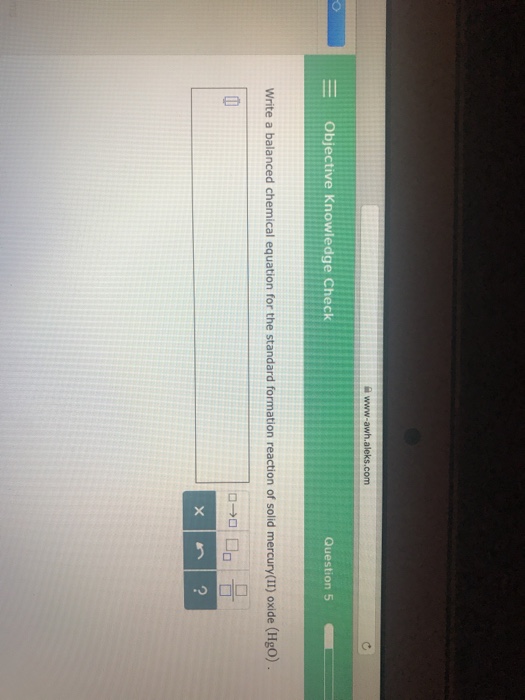 Solved Objective Knowledge Check Question 5 Write a balanced | Chegg.com