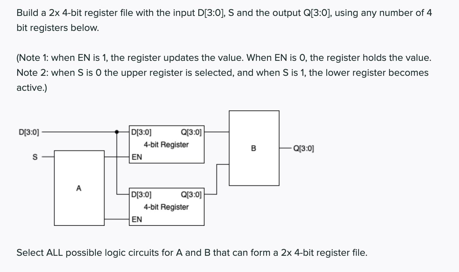 Solved For A: Choice 1 of 3:a 1-to-2 Demux with the '0' | Chegg.com