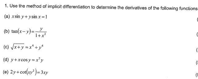 Solved 9. Hence or otherwise find the equation of the | Chegg.com