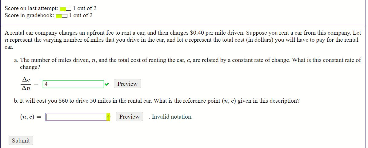 Solved Score on last attempt: Ol out of 2 Score in | Chegg.com