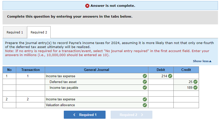 Solved Exercise 16-12 (Algo) Deferred tax asset; taxable | Chegg.com