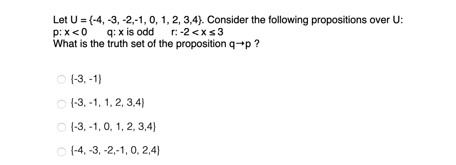 Solved Topic: Logic Proofs, Truth Sets, | Chegg.com