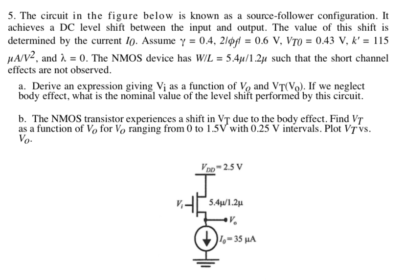 Solved 5. The circuit in the figure below is known as a | Chegg.com