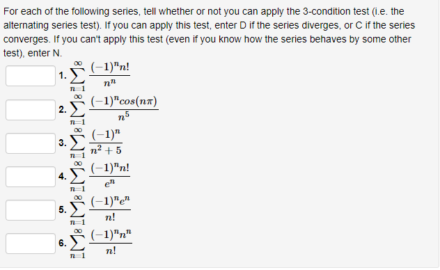 Solved Consider the convergent alternating series | Chegg.com