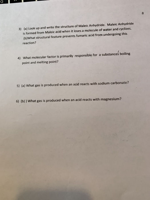 Solved Data Table 1-40 Maleic Acid Fumaric Acid Solubility | Chegg.com