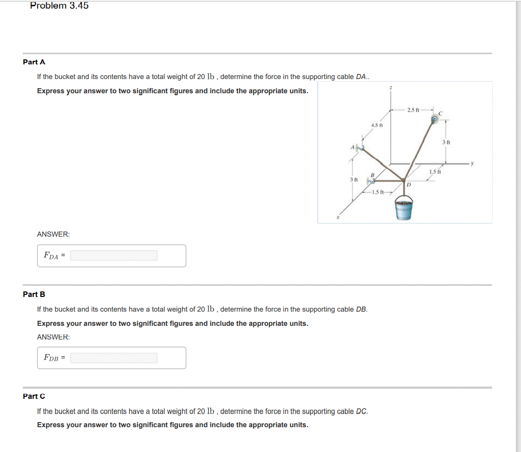 Solved I need help on my Statics homework. Please answer all | Chegg.com
