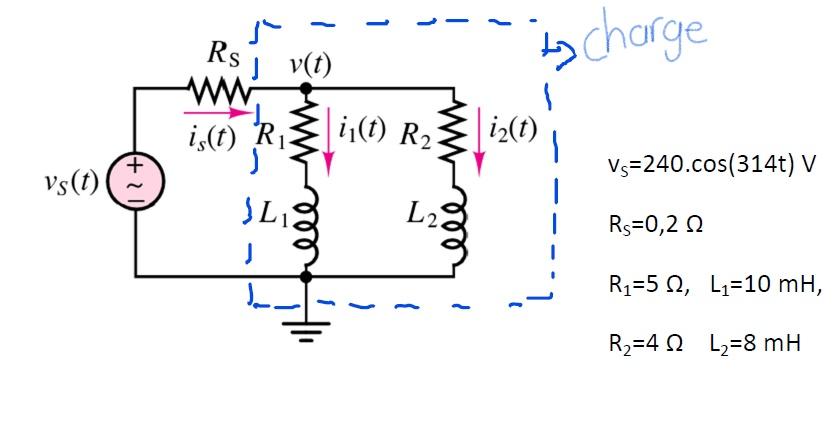 Solved Calculate in the above one-phase alternating current | Chegg.com