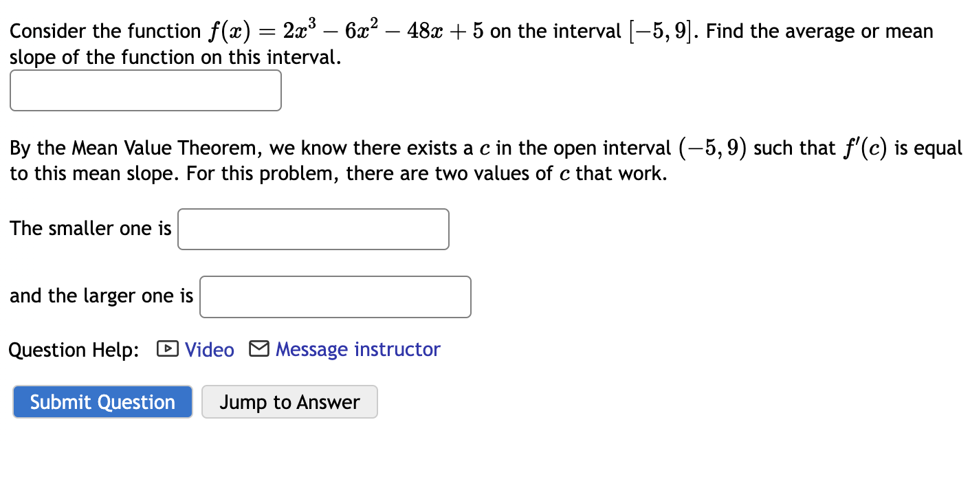 Solved Consider the function f(x)=2x3−6x2−48x+5 on the | Chegg.com