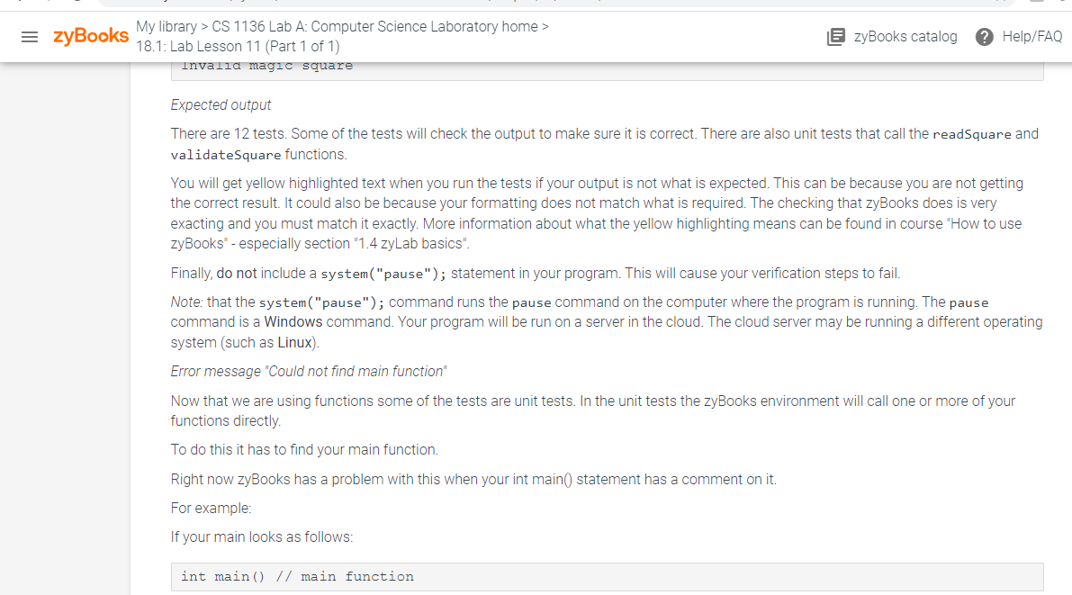 Solved HELP! This is for an assignment, Lab Lesson 11, and | Chegg.com