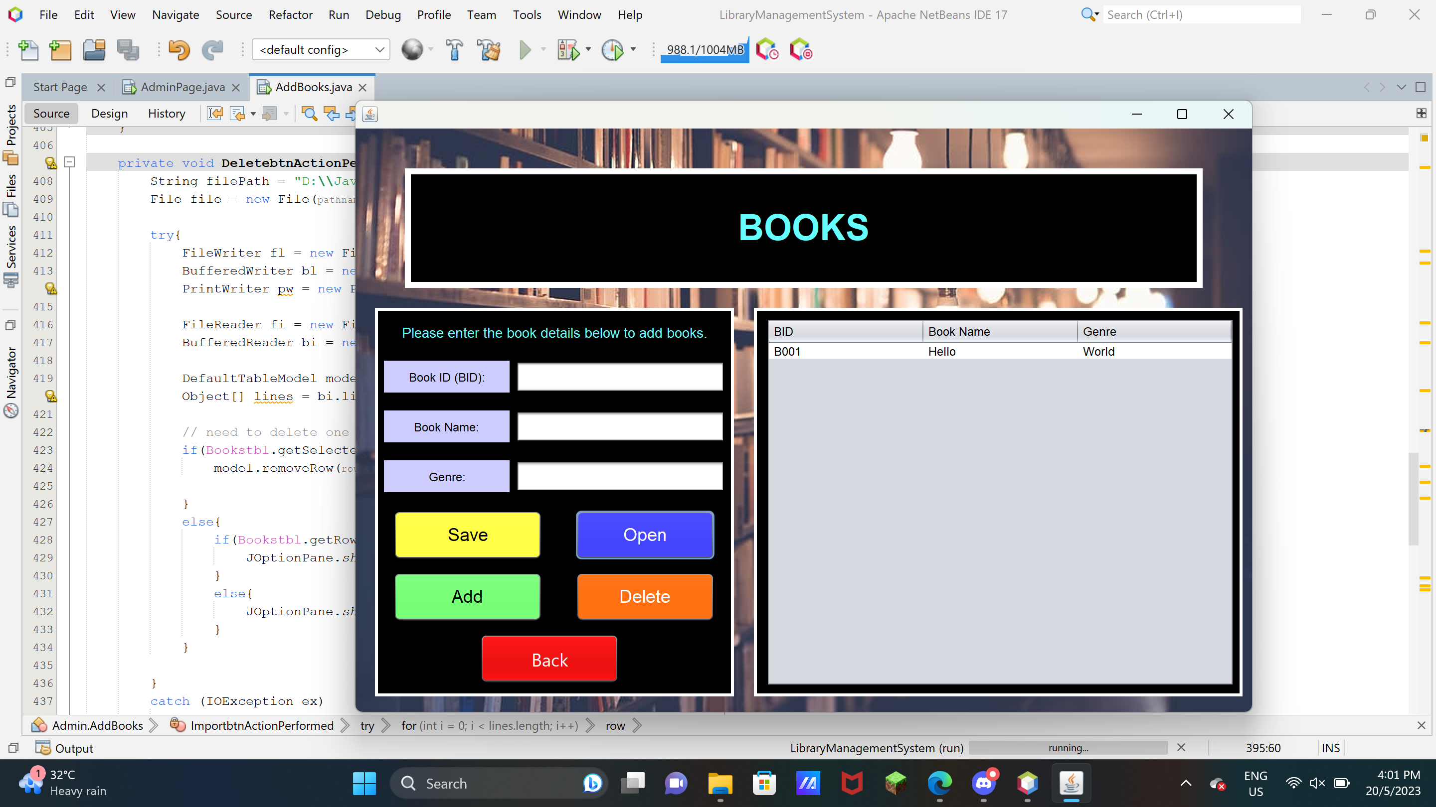 Solved Hi I am struggling with this java program where after | Chegg.com