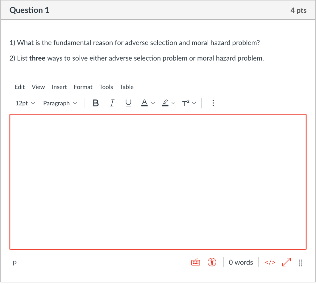 Solved Question 1 4 pts 1) What is the fundamental reason | Chegg.com
