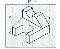 Solved Draw a multiview of the objects shown | Chegg.com