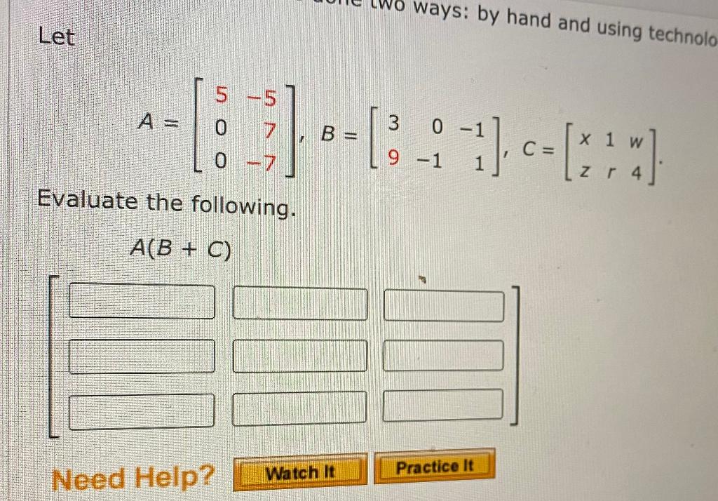 Solved ways: by hand and using technolo Let ---- :-1).C-HD 9 | Chegg.com