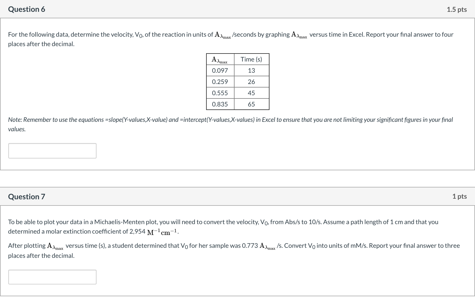Solved Can someone answer these two questions for me so I | Chegg.com