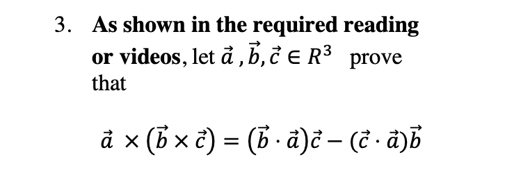 Solved 3. As shown in the required reading or videos, let 𝑎 | Chegg.com
