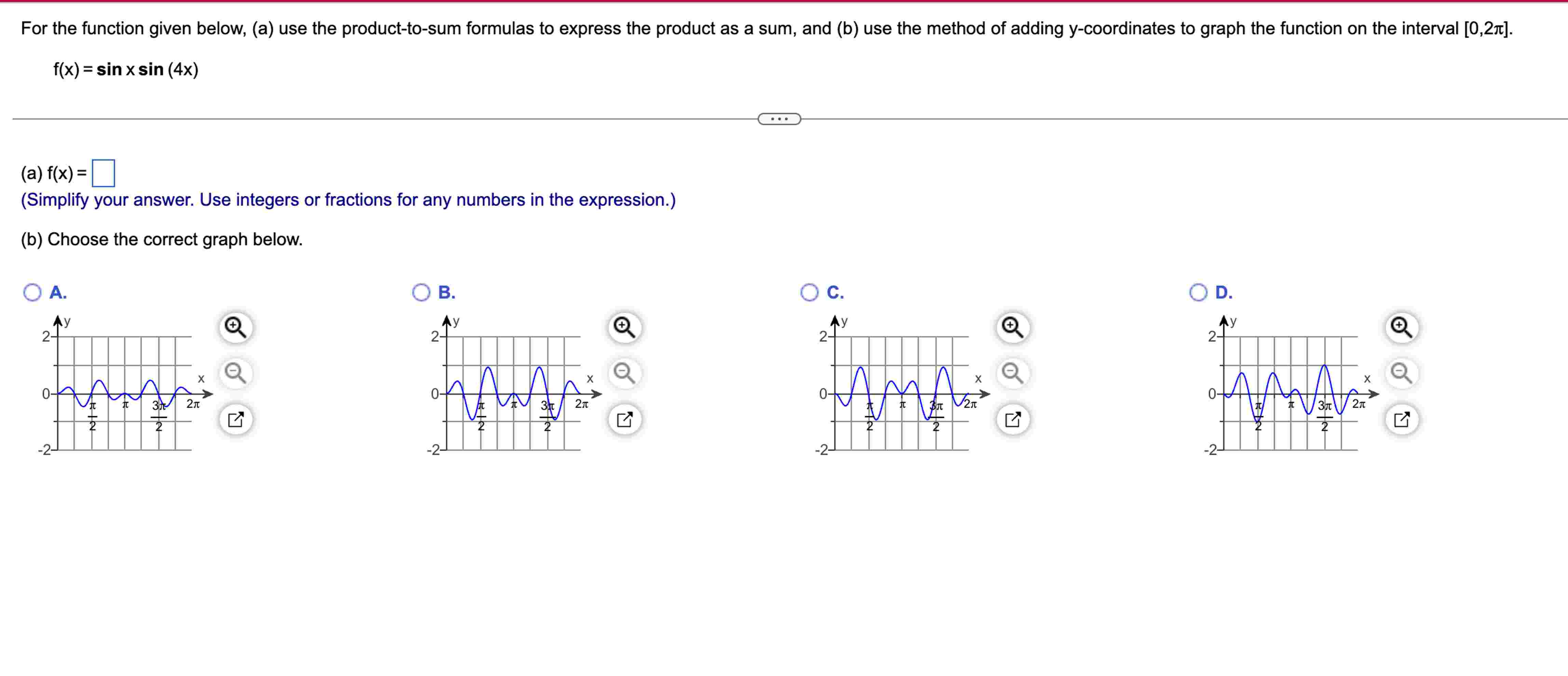Solved For the function given below, (a) ﻿use the | Chegg.com
