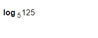 Solved log5125 | Chegg.com