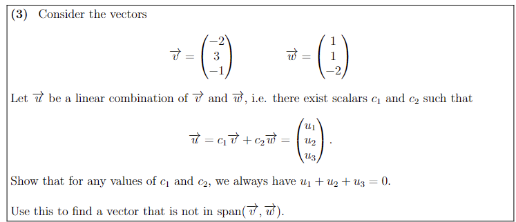 Solved (3) ﻿Consider the | Chegg.com