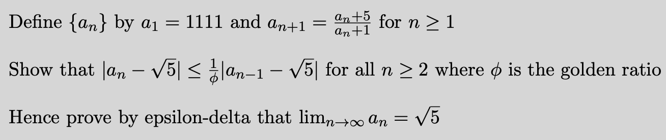 Solved Prove inequality then use epsilon-delta definition to | Chegg.com