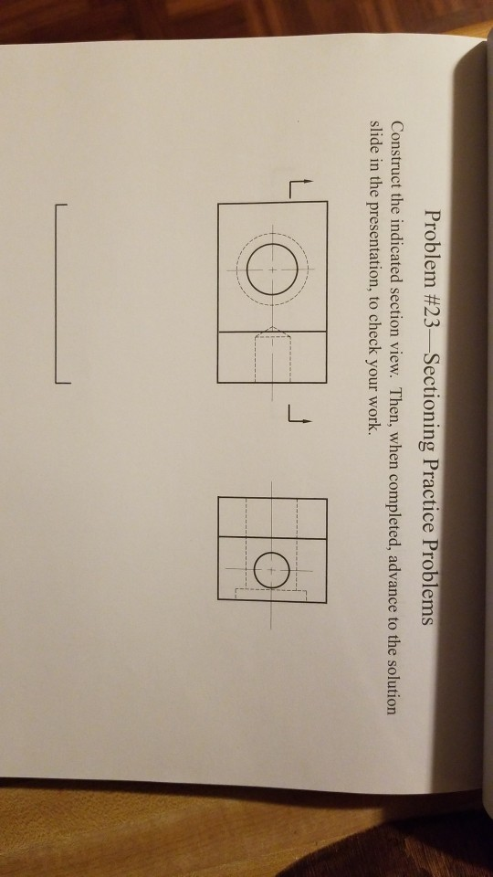 Solved Problem #23-Sectioning Practice Problems Construct | Chegg.com