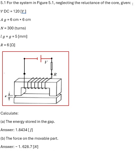 Solved 5.1 ﻿For the system in ﻿Figure 5.1, ﻿neglecting the | Chegg.com