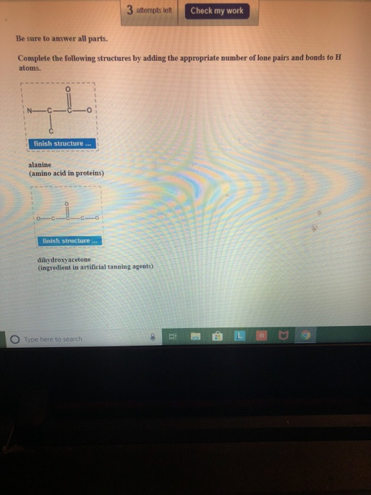 Solved 3 attempts left C Check my work Be sure to answer all | Chegg.com
