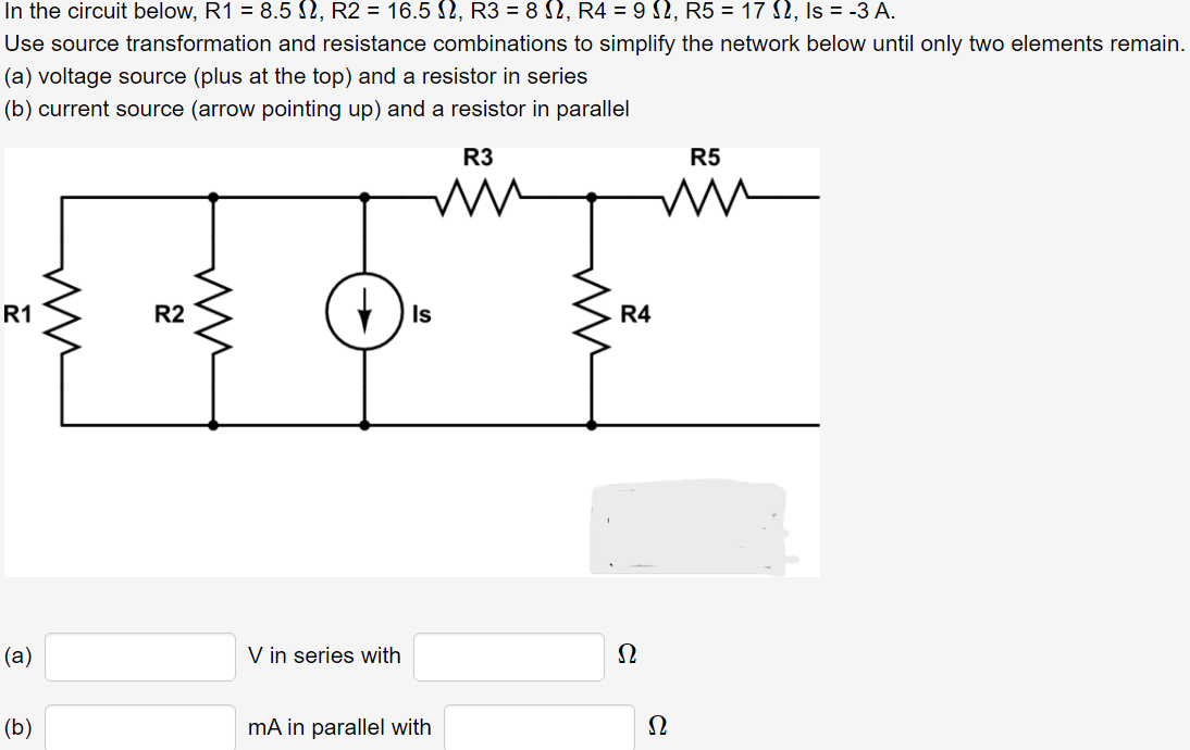 Solved In the circuit below, | Chegg.com