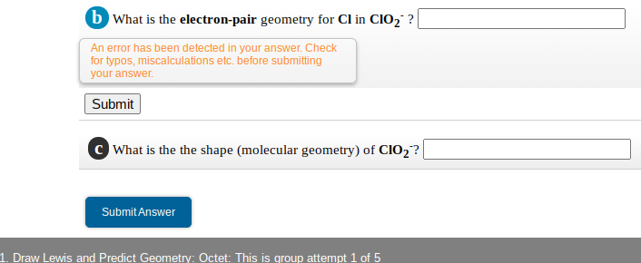 Solved Draw the Lewis structure for ClO2 in the window below | Chegg.com