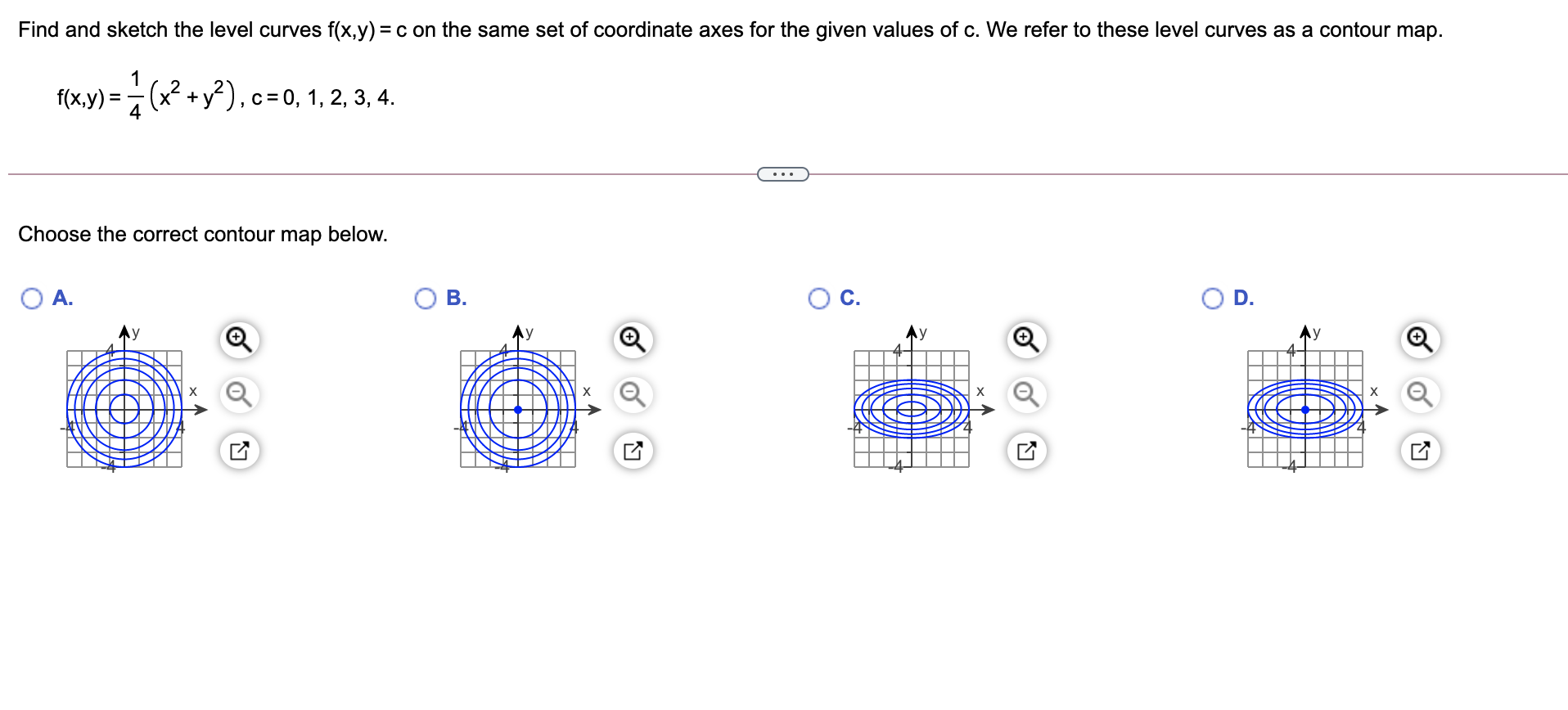 Solved Find And Sketch The Level Curves F X Y C On The