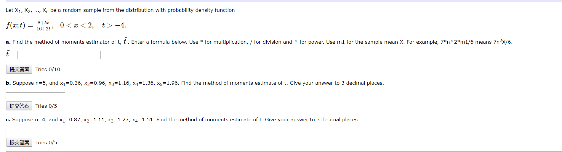 Solved Let X1, X2, ..., Xn be a random sample from the | Chegg.com
