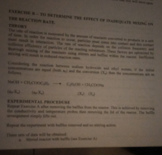 hi EXERCISES TO DETERMINE THE EFFECT OF INADEQUATE | Chegg.com