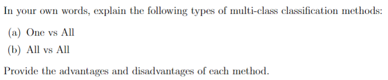 Solved In your own words, explain the following types of | Chegg.com