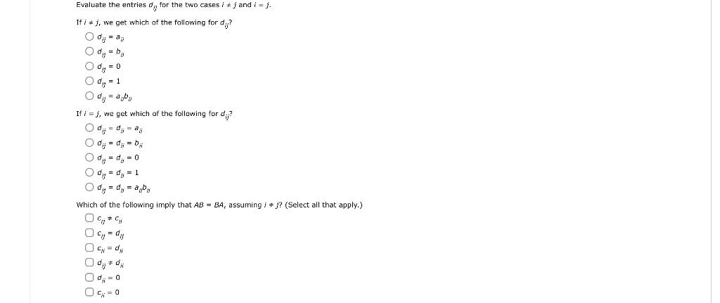 Solved Prove that if A and B are diagonal matrices (of the | Chegg.com