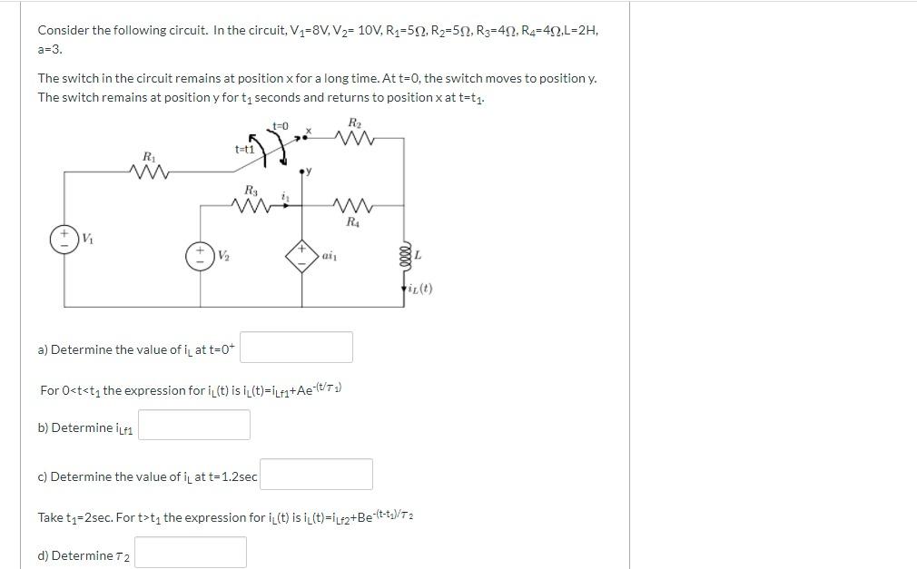 Solved Consider the following circuit. In the circuit, | Chegg.com