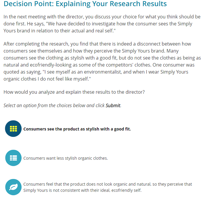 Solved Decision Point: Explaining Your Research Results In | Chegg.com
