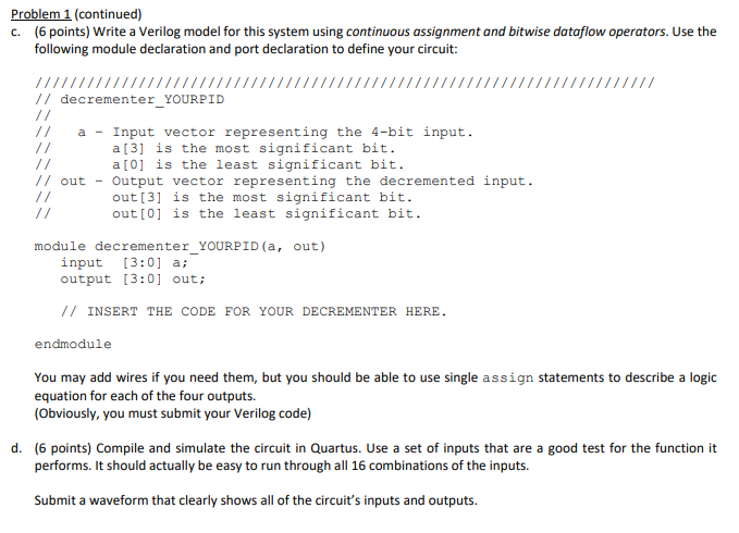 Solved Problem 1 (20 points) Suppose that we want to make a | Chegg.com