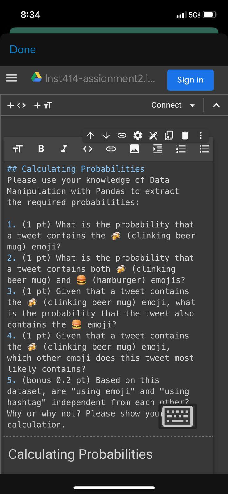 Calculating Probabilities Please use your | Chegg.com