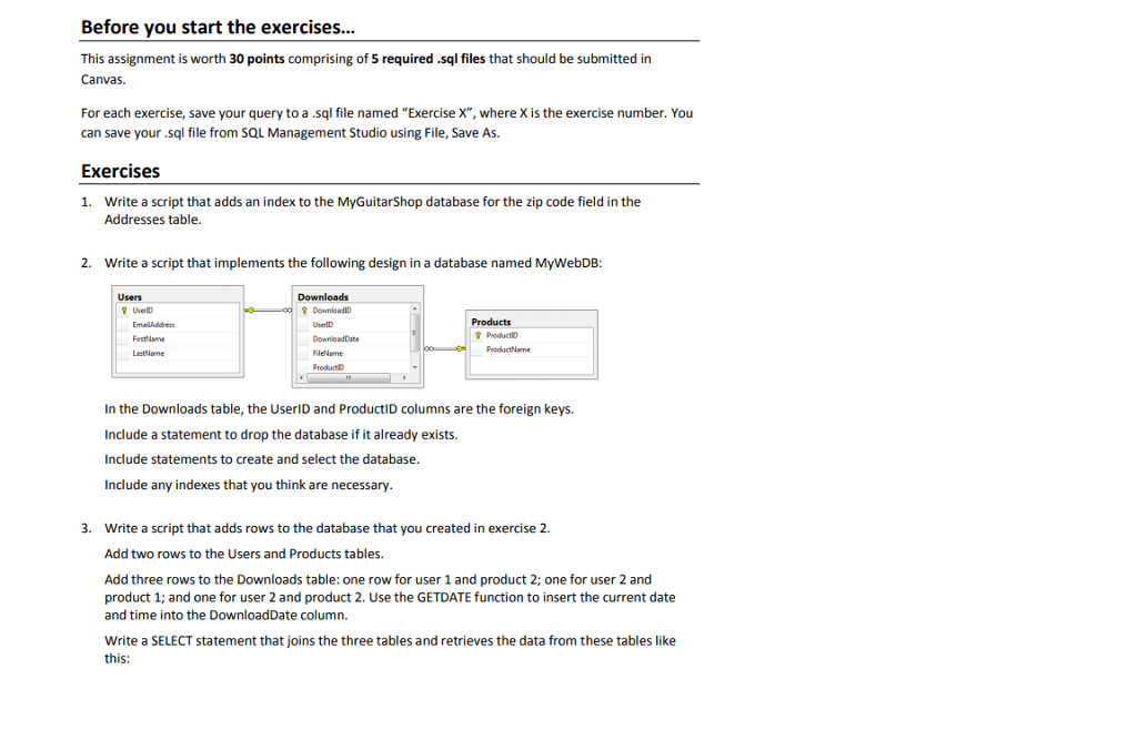 Solved Before you start the exercises... This assignment is | Chegg.com