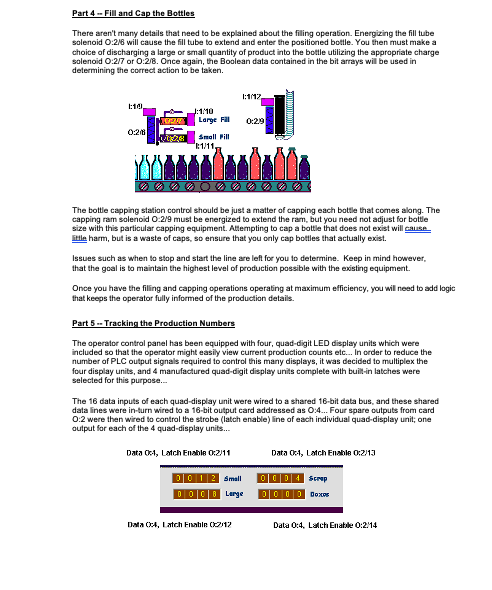 Solved Bottle Line Simwlotion Bottle Line Simulation Wo | Chegg.com