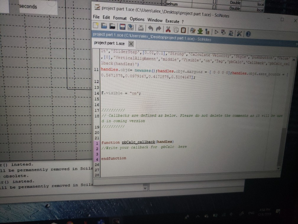 so I have to create a GUI in scilab that can be input | Chegg.com